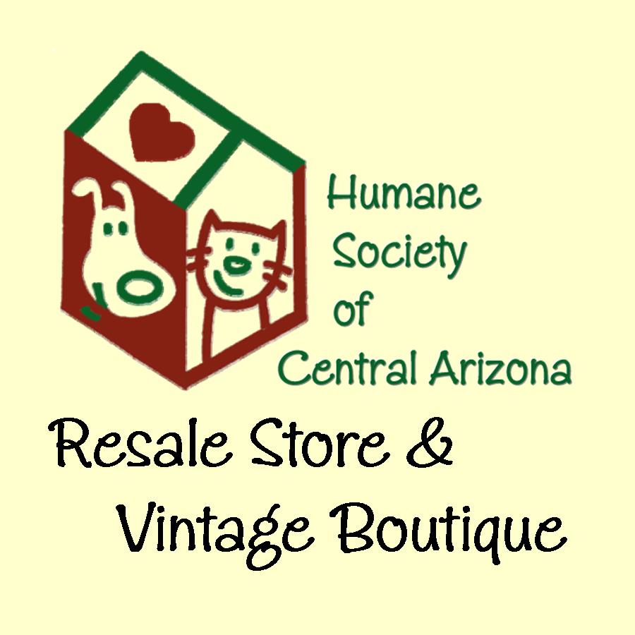 resale boutique logo – Humane Society of Central Arizona